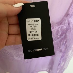 Fashion Nova | Intimates & Sleepwear | Fashionnova Lace Teddy | Poshmark